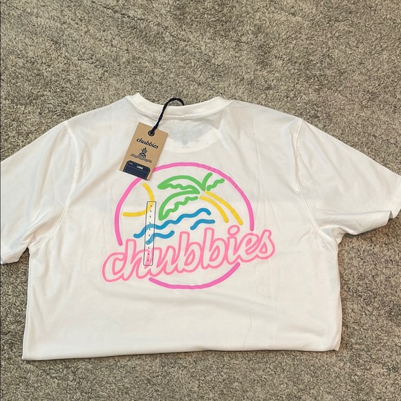 chubbies | Shirts | Chubbies White Graphic Tshirt | Poshmark